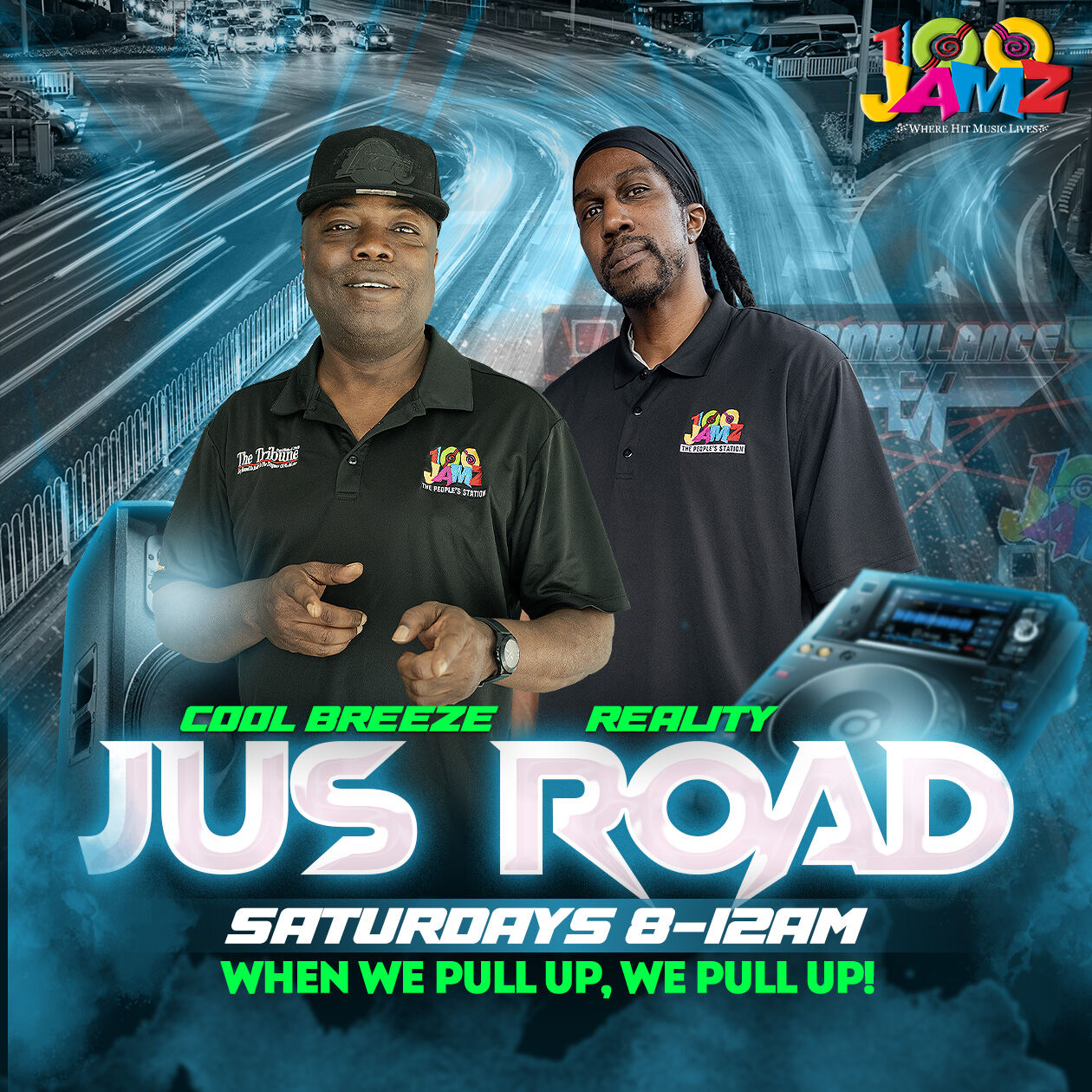Jus Road | Radio Shows | 100jamz.com