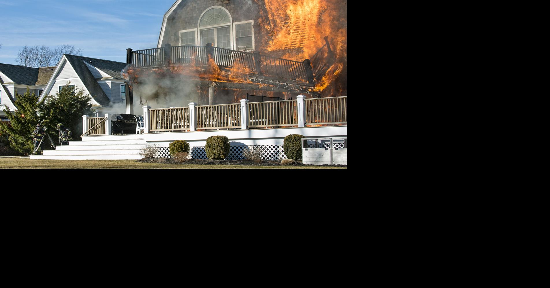 Firefighters Battle Blaze In Westhampton Beach Home Wednesday Afternoon ...