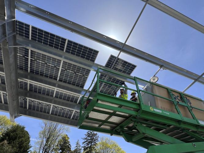 Mayor Defends Installation of Solar Canopy in Jobs Lane Parking Lot as ...