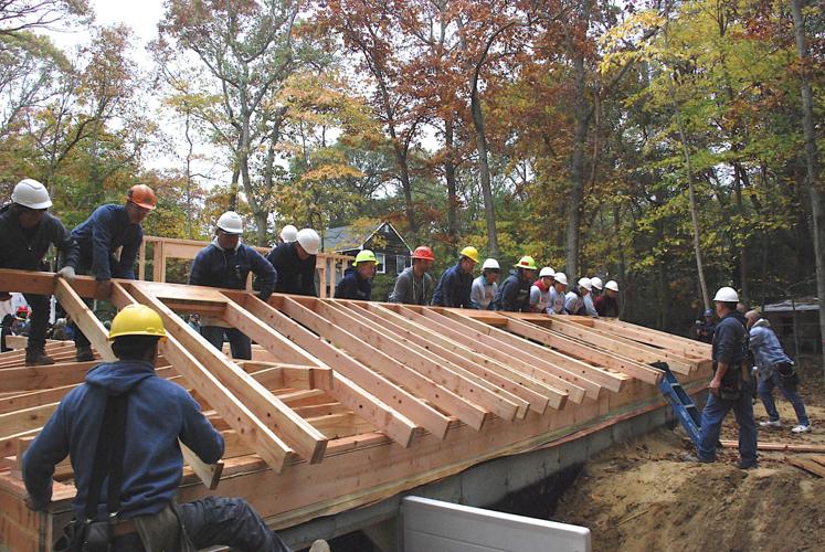 Habitat for Humanity 'Blitz Builds' New Home in East Hampton for ...