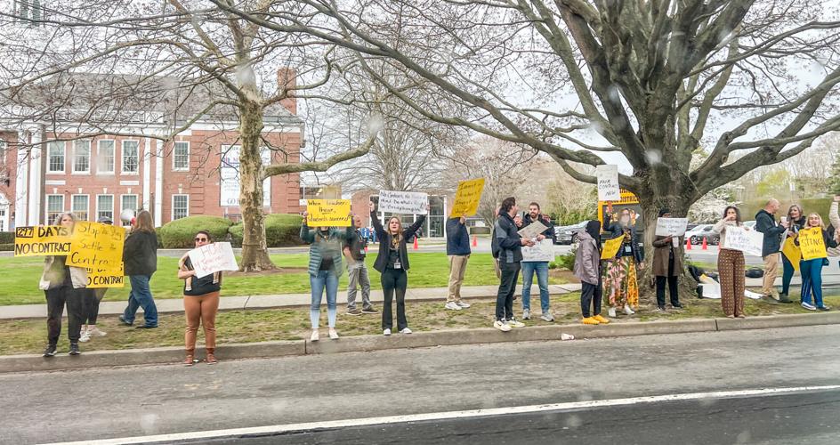 A Show of Solidarity by Bridgehampton Teachers Highlights Nearly a Year ...