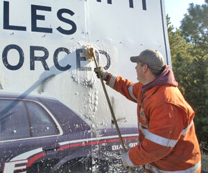 County Road 39 billboards defaced | Government | 27east.com