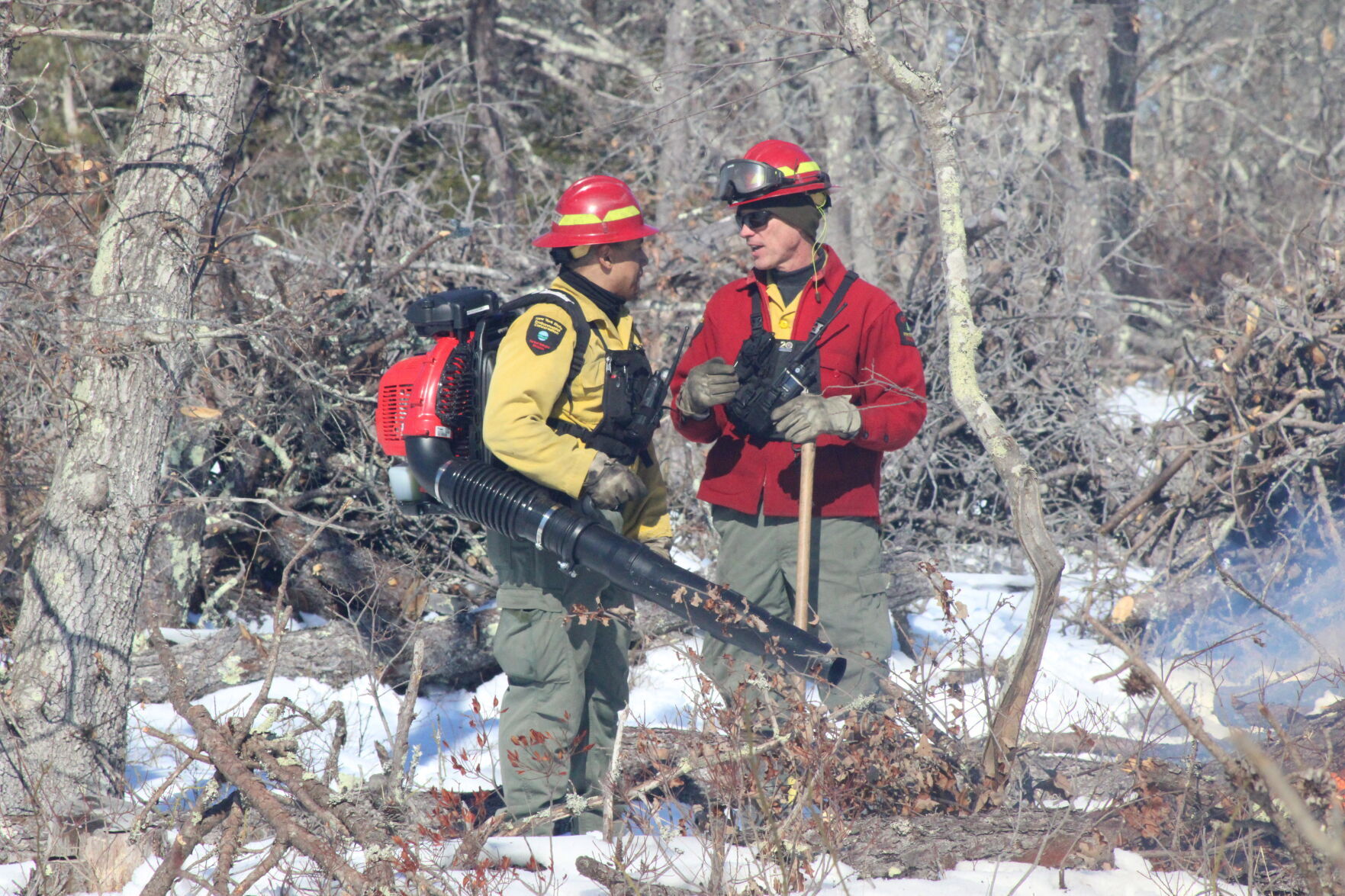 Major Controlled Burn Operation Gets Underway at Napeague | Environment ...