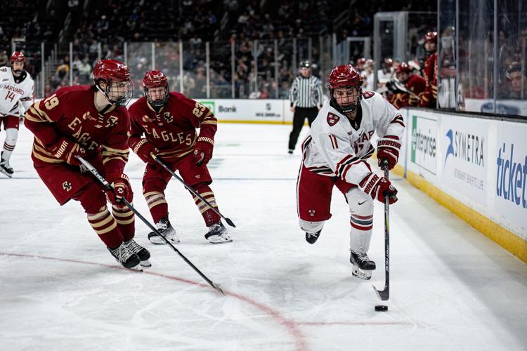 Harvard Forward Ryan Fine Sets Sights on NHL Future | The East Hampton ...