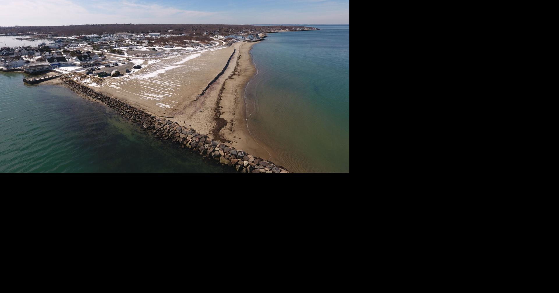 New Sunset Beach Takes Brunt of Blizzard, but Beach Profile Works as ...