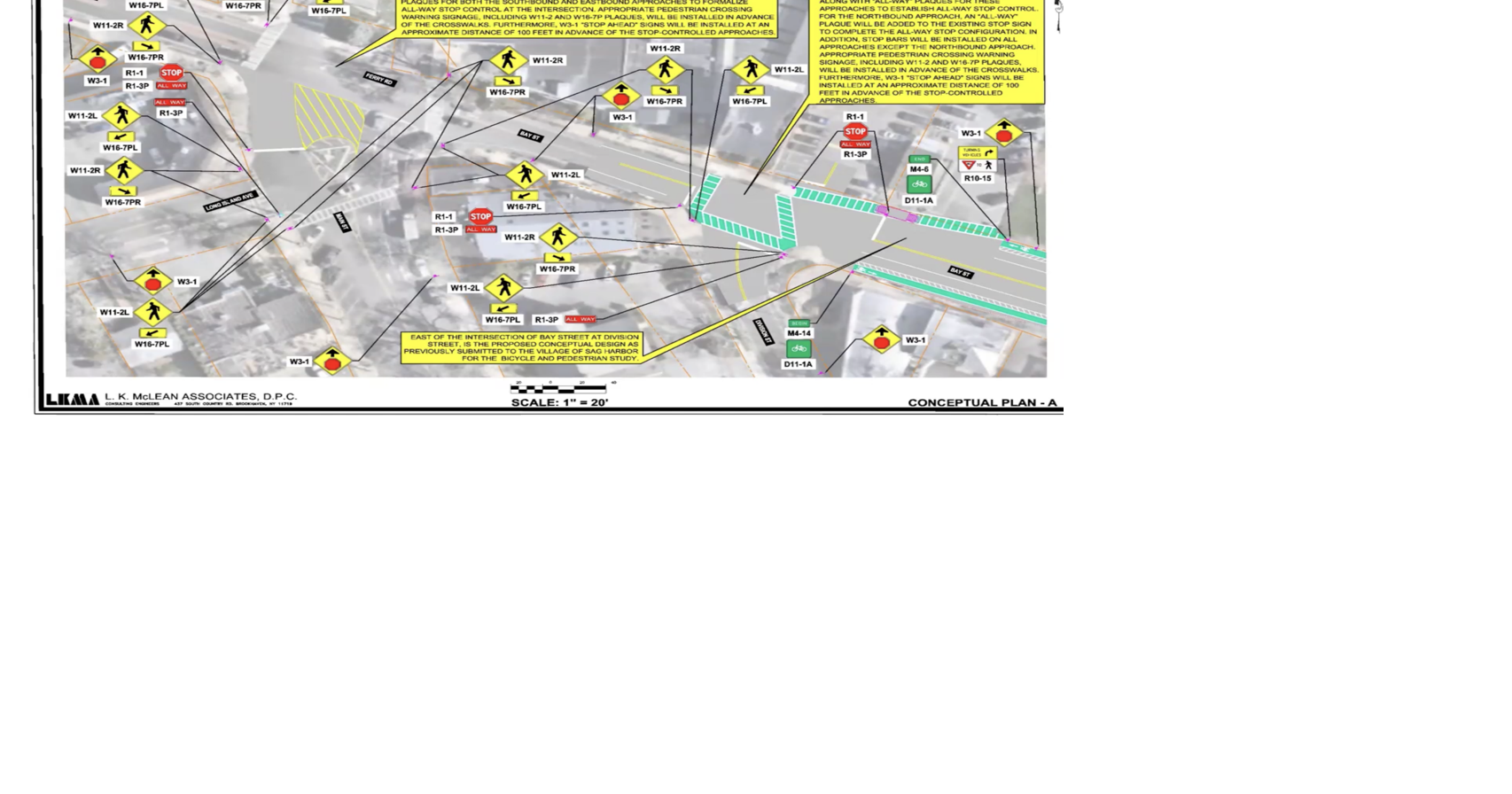 Additional Stop Signs, Crosswalks, Turn Restrictions and Turning Lanes ...