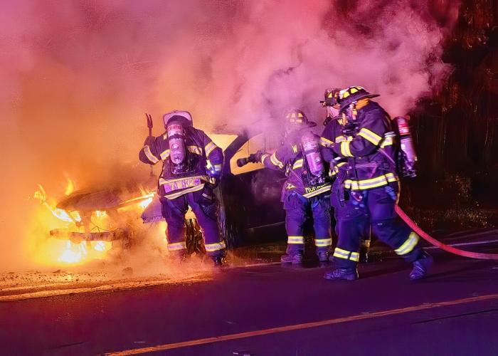 Westhampton Beach Fire Department Extinguishes Car Fire on November 12 ...