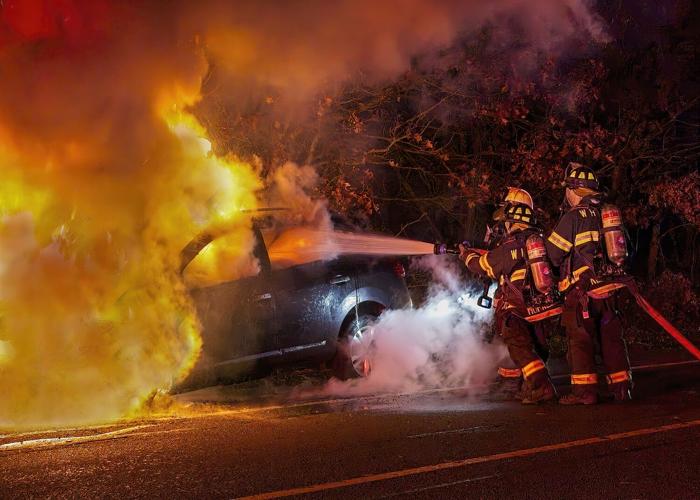 Westhampton Beach Fire Department Extinguishes Car Fire on November 12 ...