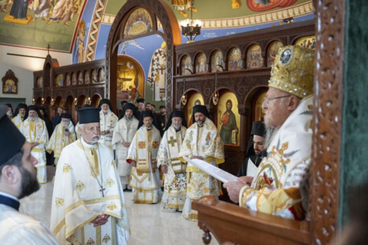Ecumenical Patriarch Honors Father Alex Karloutsos, Elevates Hamptons ...