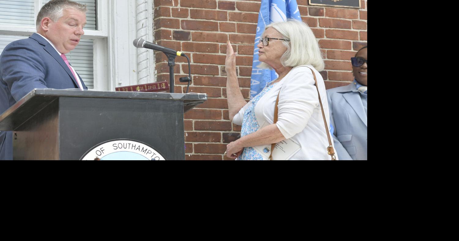 Trustee Zinnanti and Justice Riley Sworn In at Southampton Village Hall ...