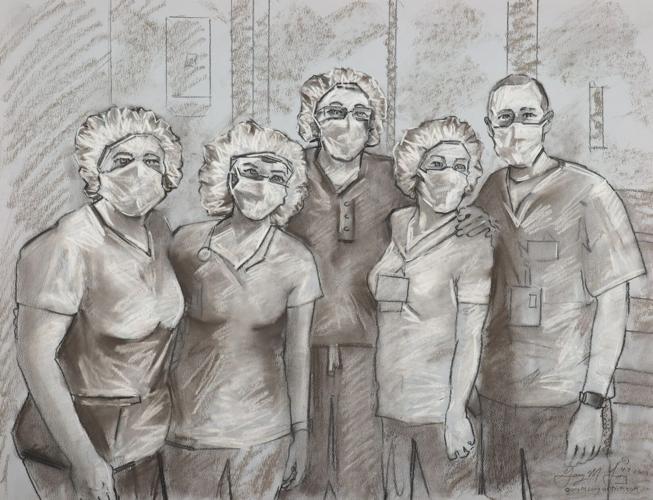 Front Line Heroes Honored In Artwork | The East Hampton Press | 27east.com