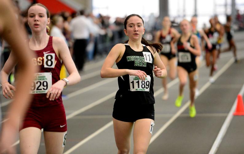 Lily Strebel Competes at the New York State Indoor Track and Field ...