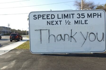 County Road 39 billboards defaced | Government | 27east.com