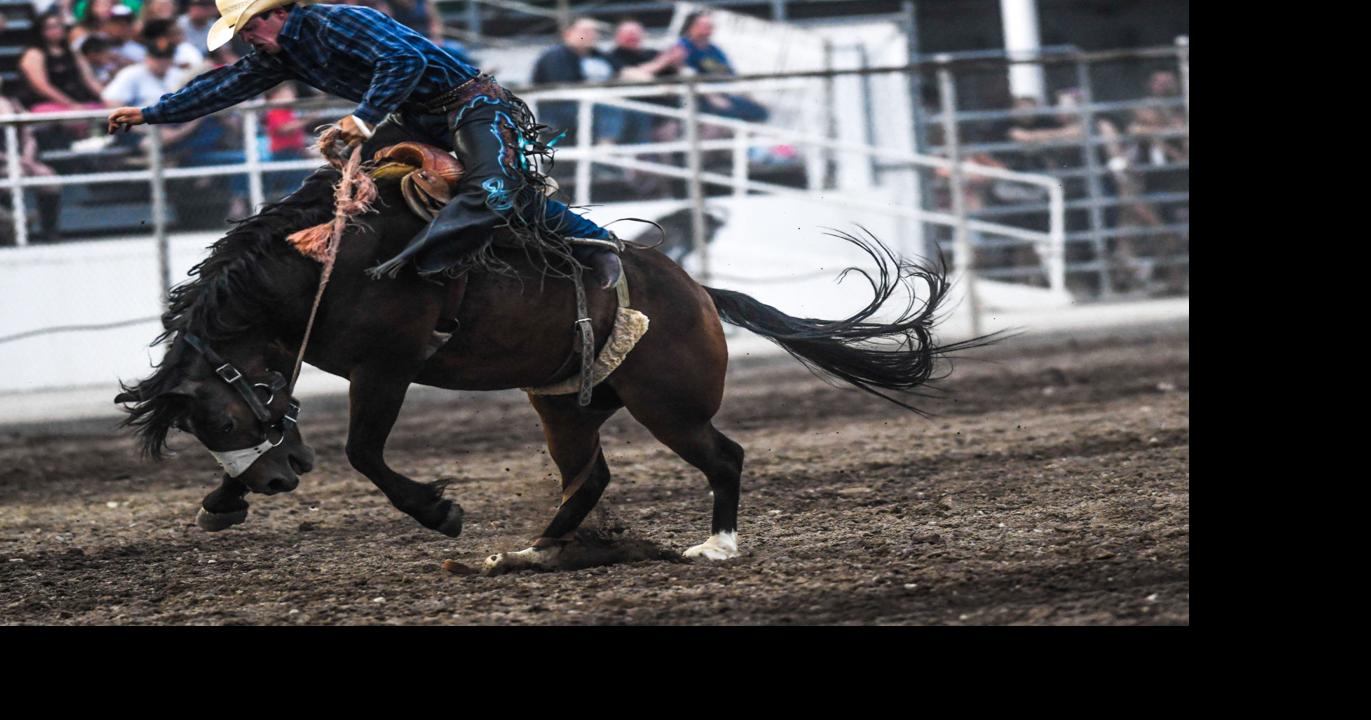 Oregon cowboy wows Missoula Stampede crowd with second bareback win in ...