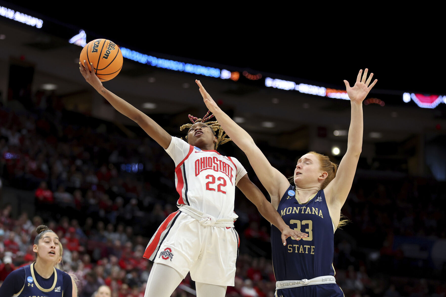 Ohio State pulls away from Montana State in NCAA Tournament