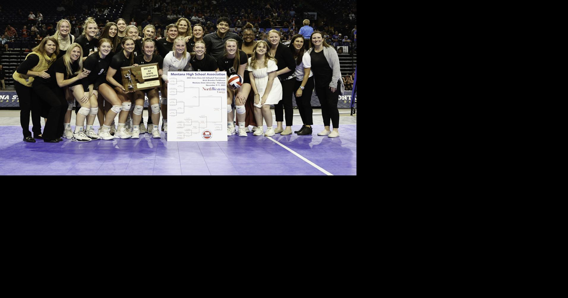 Montana Class AA state volleyball tournament championships