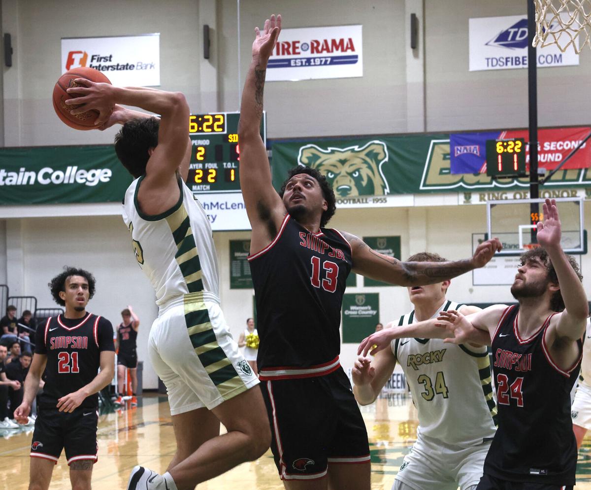 Photos: Rocky beats Simpson in the NAIA tournament on Friday