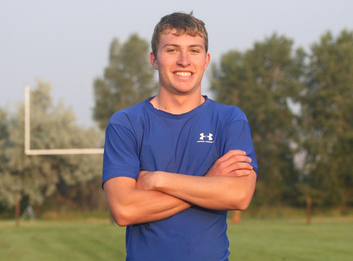 Junior quarterback Bryce Nye eggs-static to be guiding Twin Bridges Falcons