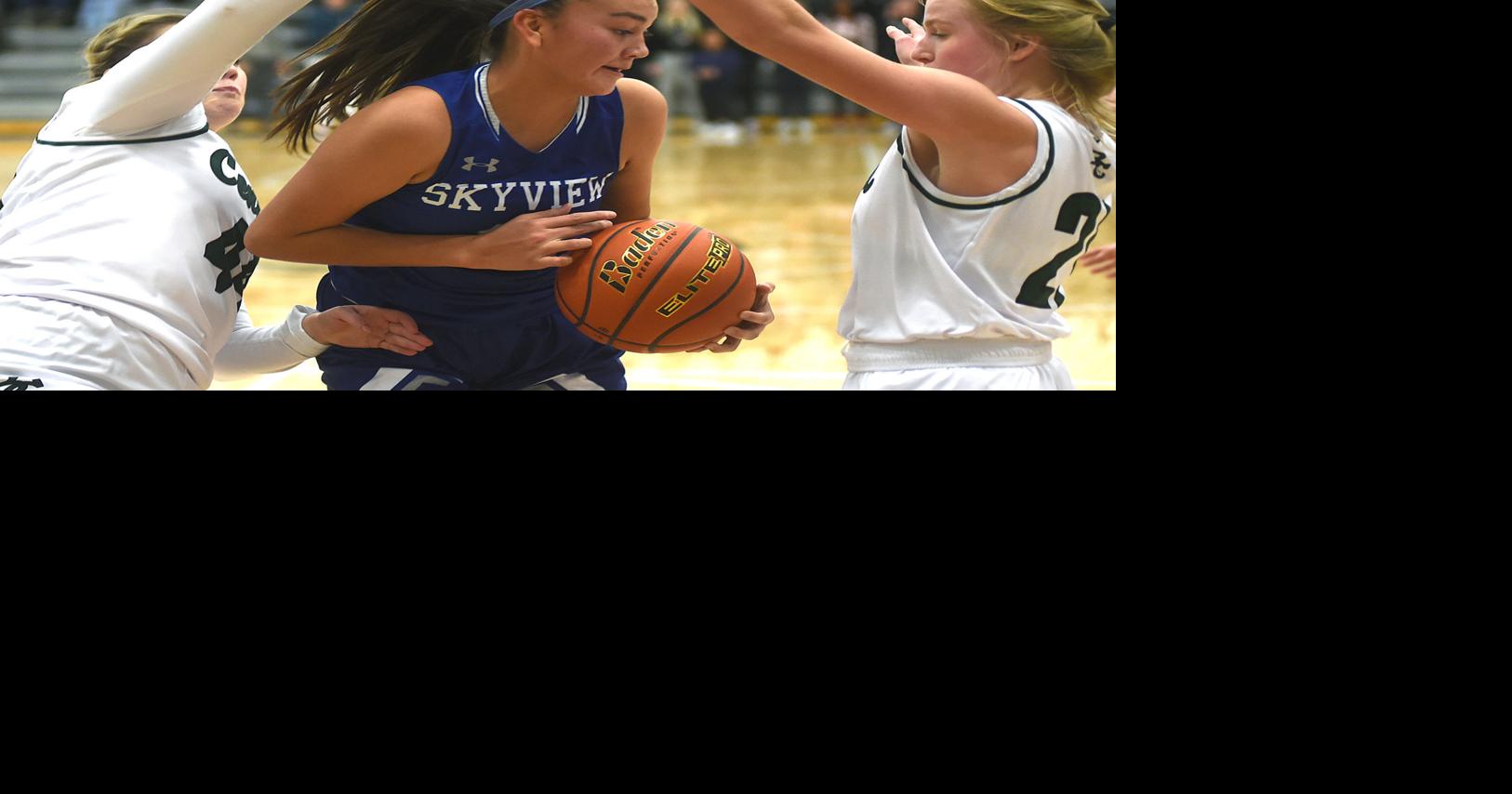 Billings Skyview girls roll into break with win over depleted Billings ...