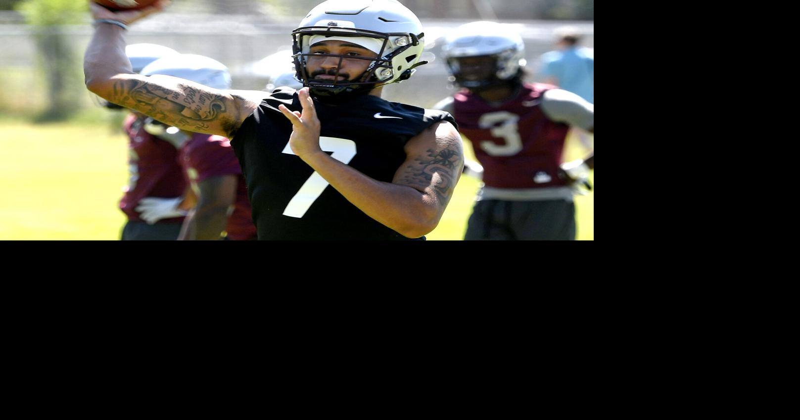 With rap career paused, QB Lucas Johnson looks to hit right notes with ...