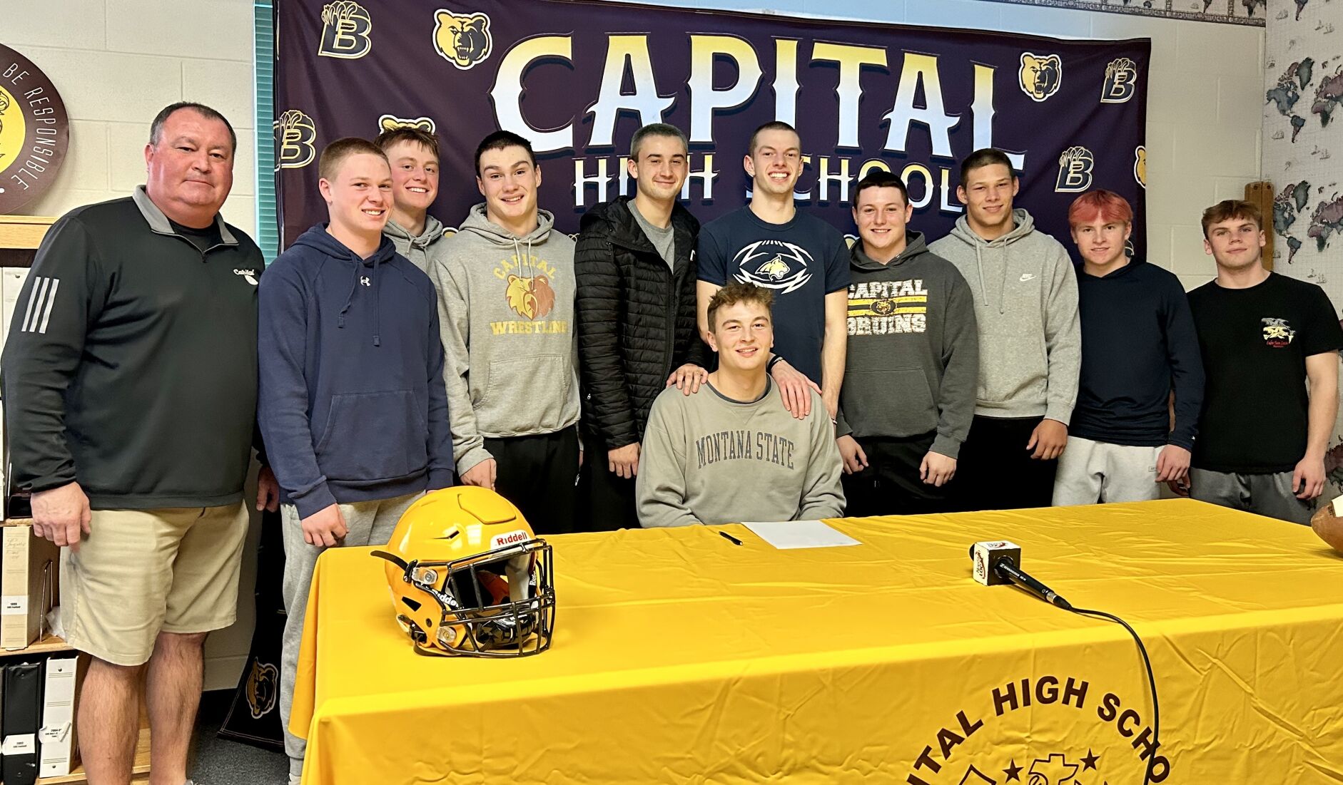 Capital's Vaughn Wirkus signs with Montana State football