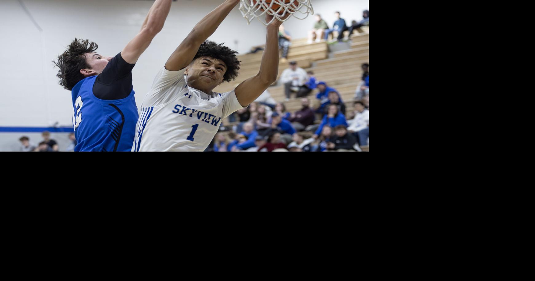 Bozeman Gallatin at Billings Skyview boys basketball