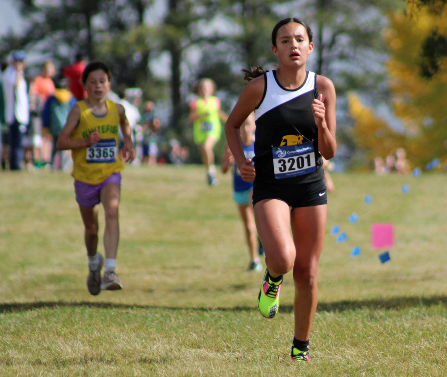 Heart Butte runner's act of kindness elicits cheers, tears