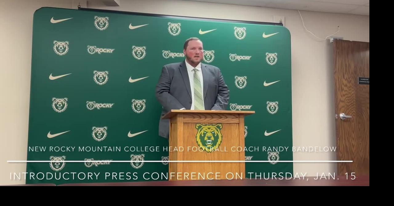 Rocky Mountain College introduces new head football coach Randy Bandelow