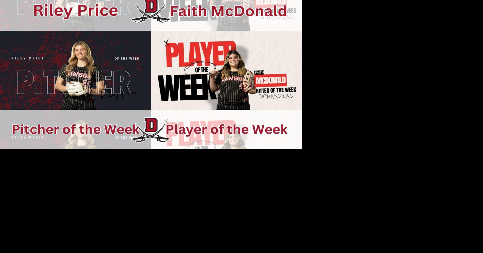 Dawson players sweep Mon-Dak softball honors