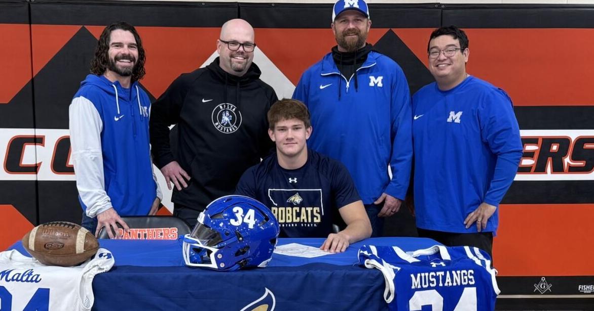 Blaine Downing achieves goal by signing with Montana State