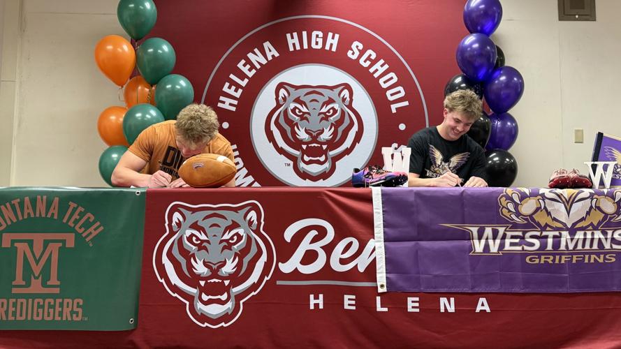 Helena High's Peyton Lorenz, Pacer Lybbert sign collegiately