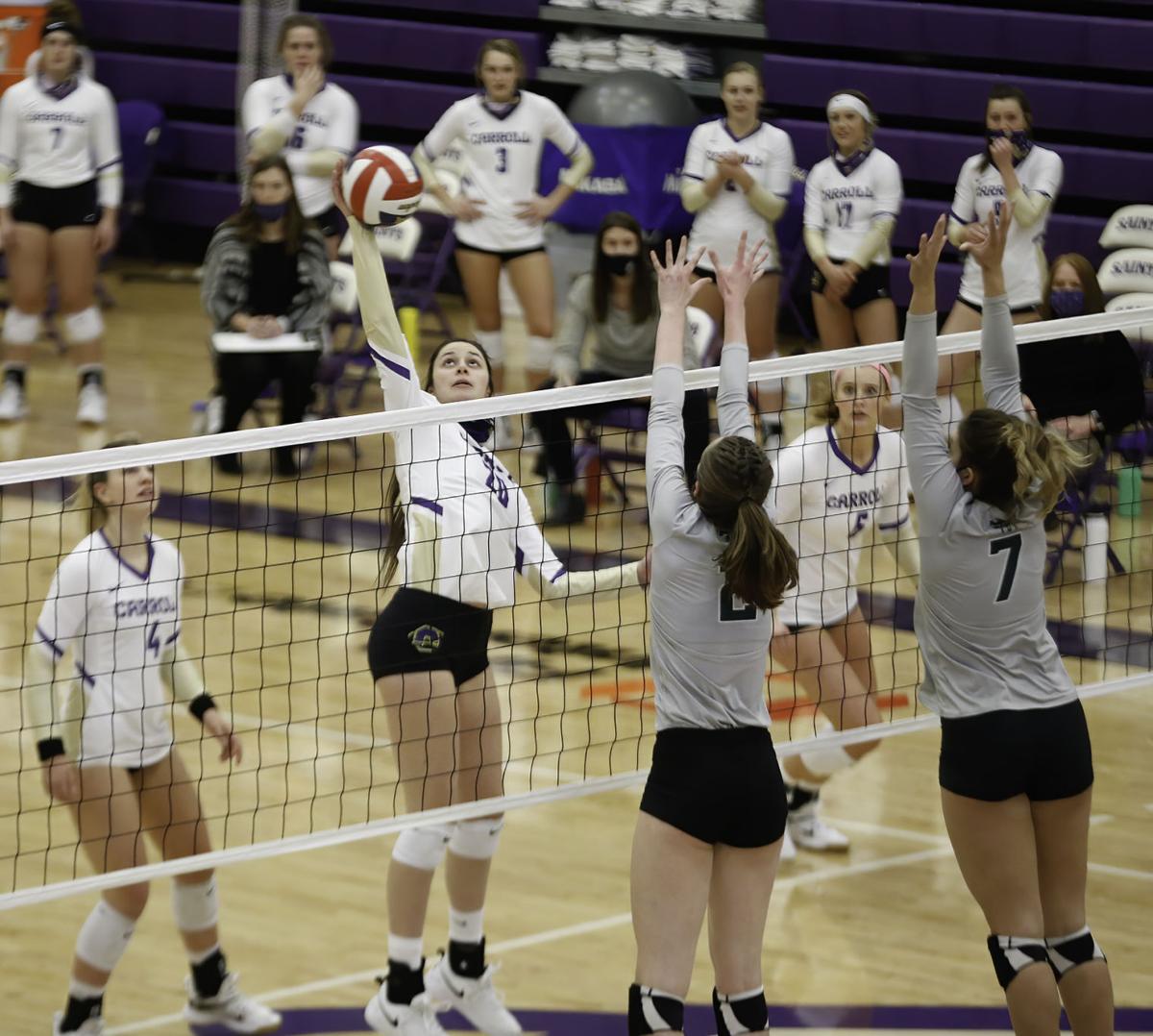 Montana Tech volleyball wins back-to-back matches over Carroll to close ...
