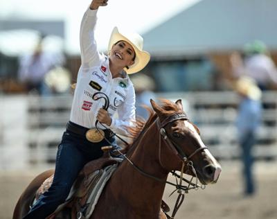 Shelby Boisjoli-Meged wins Cheyenne Frontier Days breakaway
