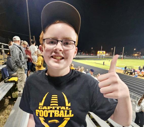 Helena Capital freshman Sam Edgar is the Bruins' biggest fan