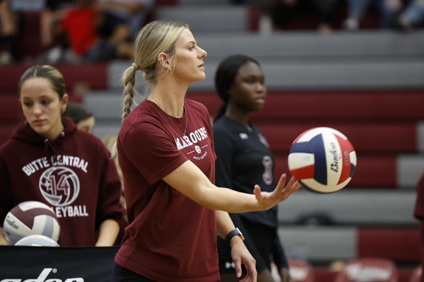 Butte Central volleyball takes on Corvallis