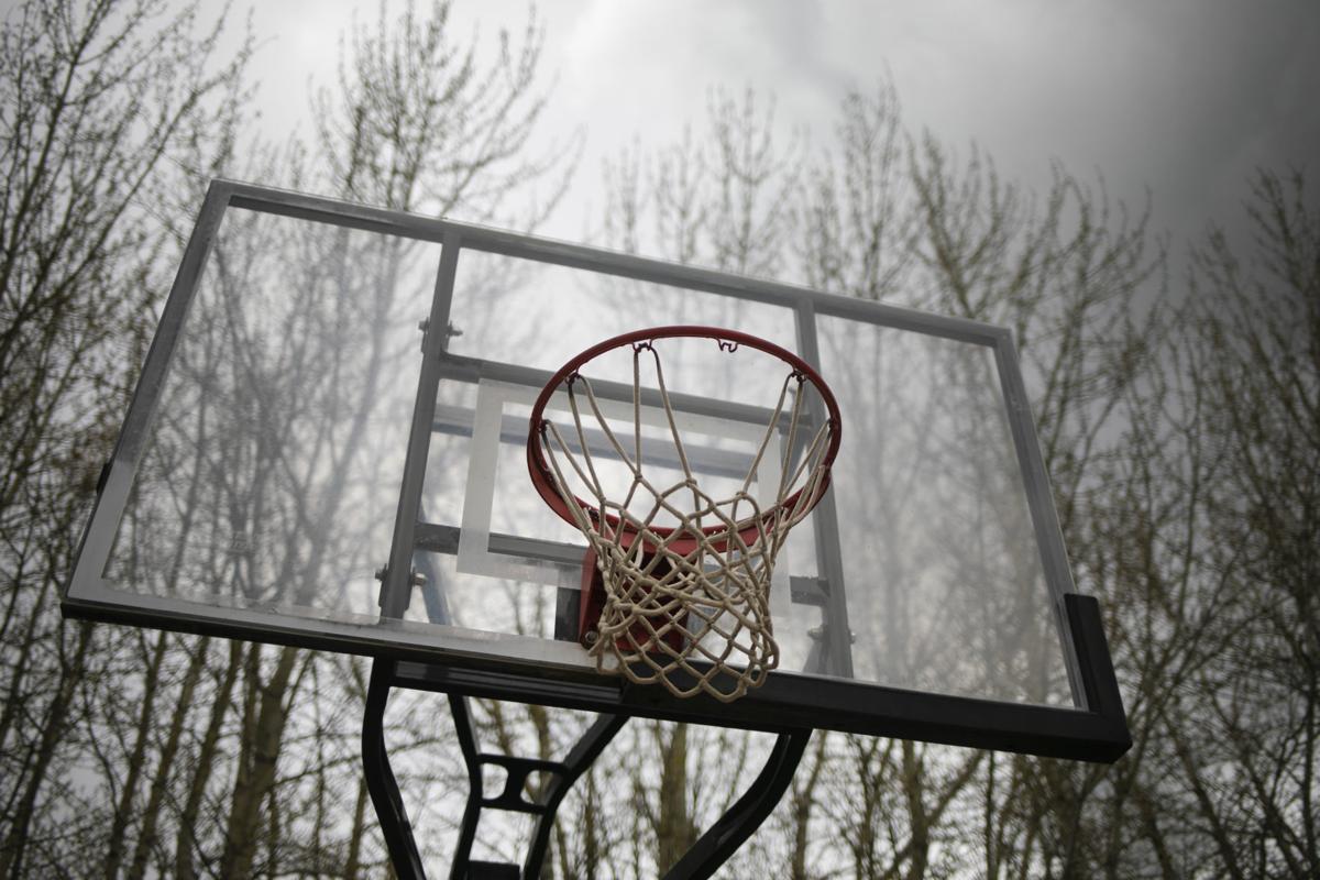 Montana State, high school basketball players use outdoor hoops while ...