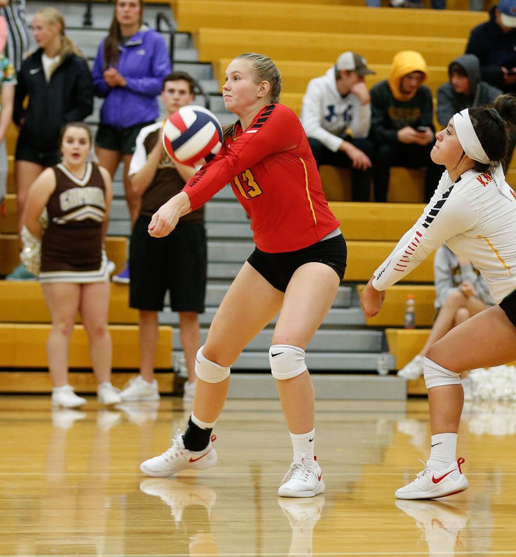 Photos: Helena Capital volleyball vs. Missoula Hellgate