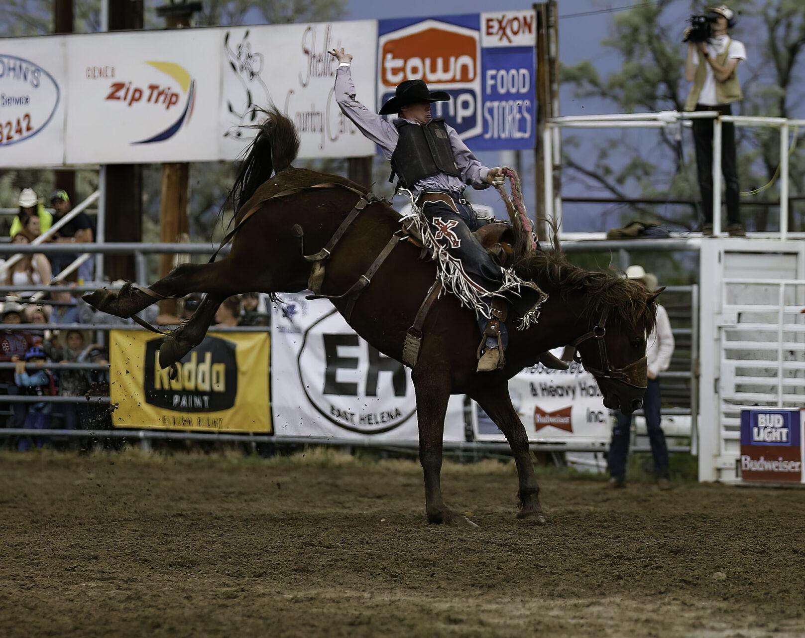 Broadus teenager Garrett Cunningham is the winningest saddle bronc ...