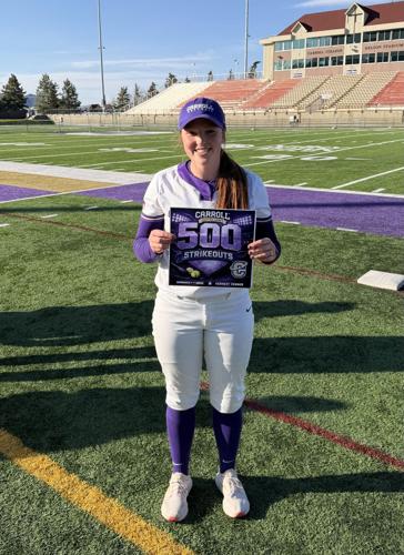 Carroll College's Kennedy Venner eclipses 500 career Ks