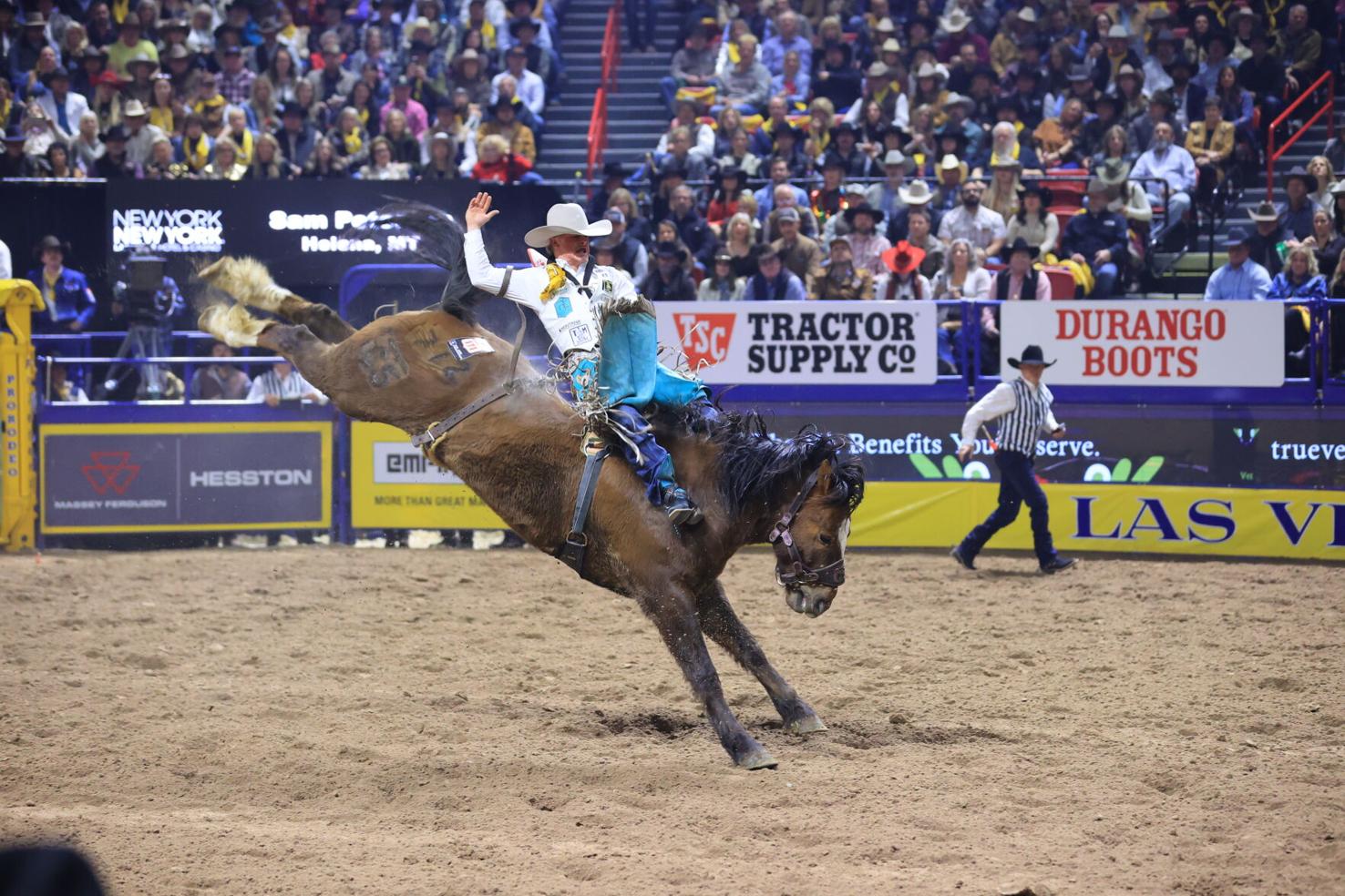 Montana cowboys and cowgirls at the 2025 NFR