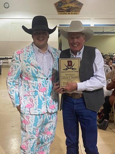 Tom Ree honored at Dawson Community College rodeo banquet