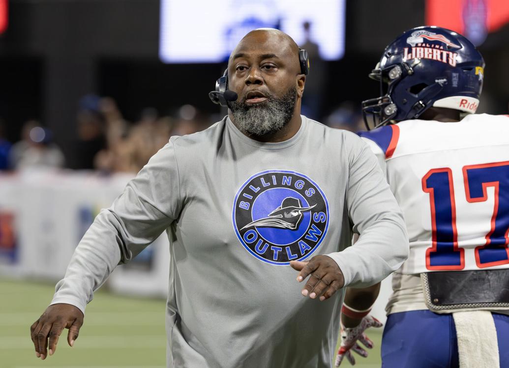 Billings Outlaws coach Cedric Walker is one busy man