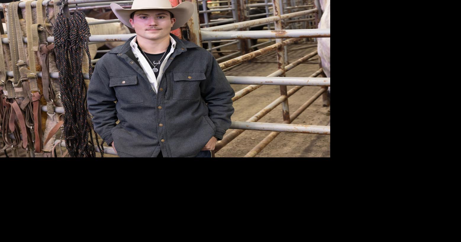 Bareback rider Weston Timberman ready for Cowboy Christmas