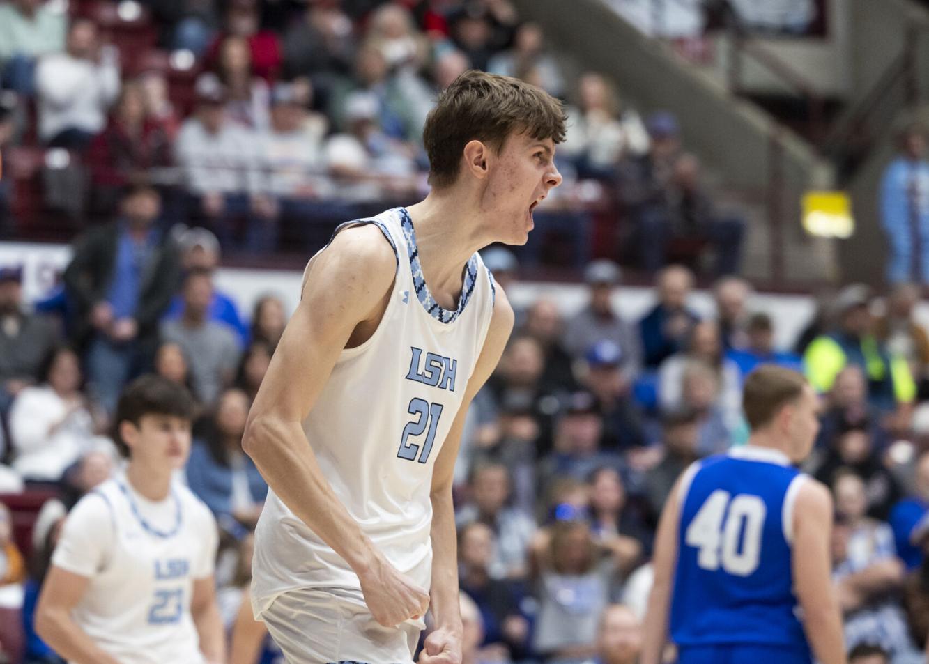 Class B boys state basketball tournament advances