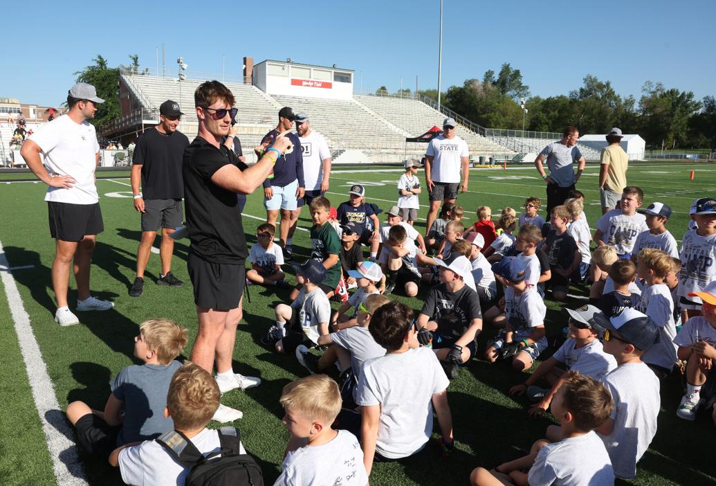 Montana State's Taco Dowler holds football camp in Billings