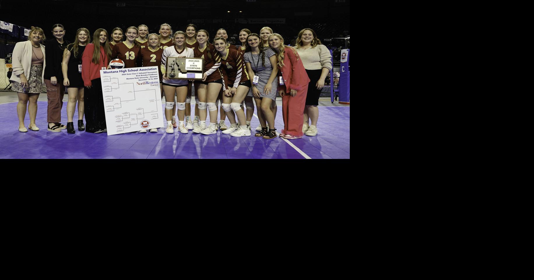 Montana class C state volleyball tournament championship