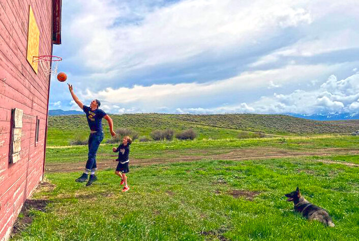 Michigan Wolverines hoops player interns on bison ranch
