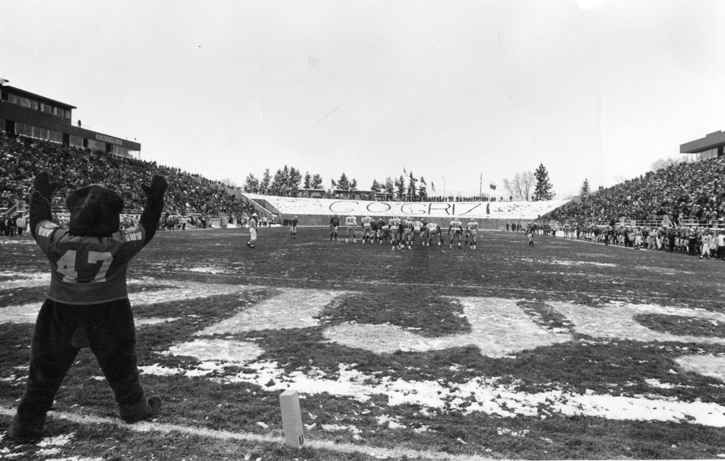 Monte, Montana Griz mascot, inducted in Mascot Hall of Fame