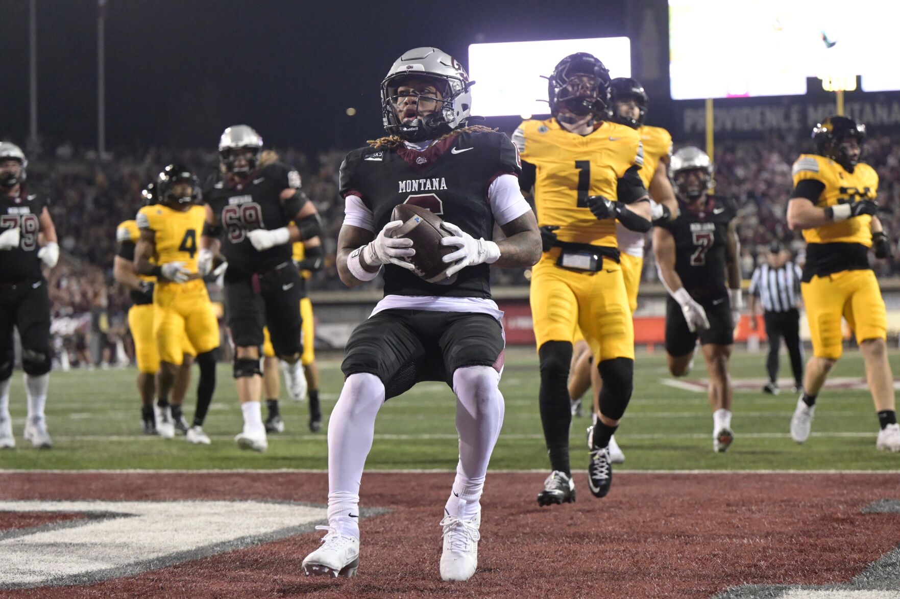 Griz wide out Michael Wortham shines in win over Idaho