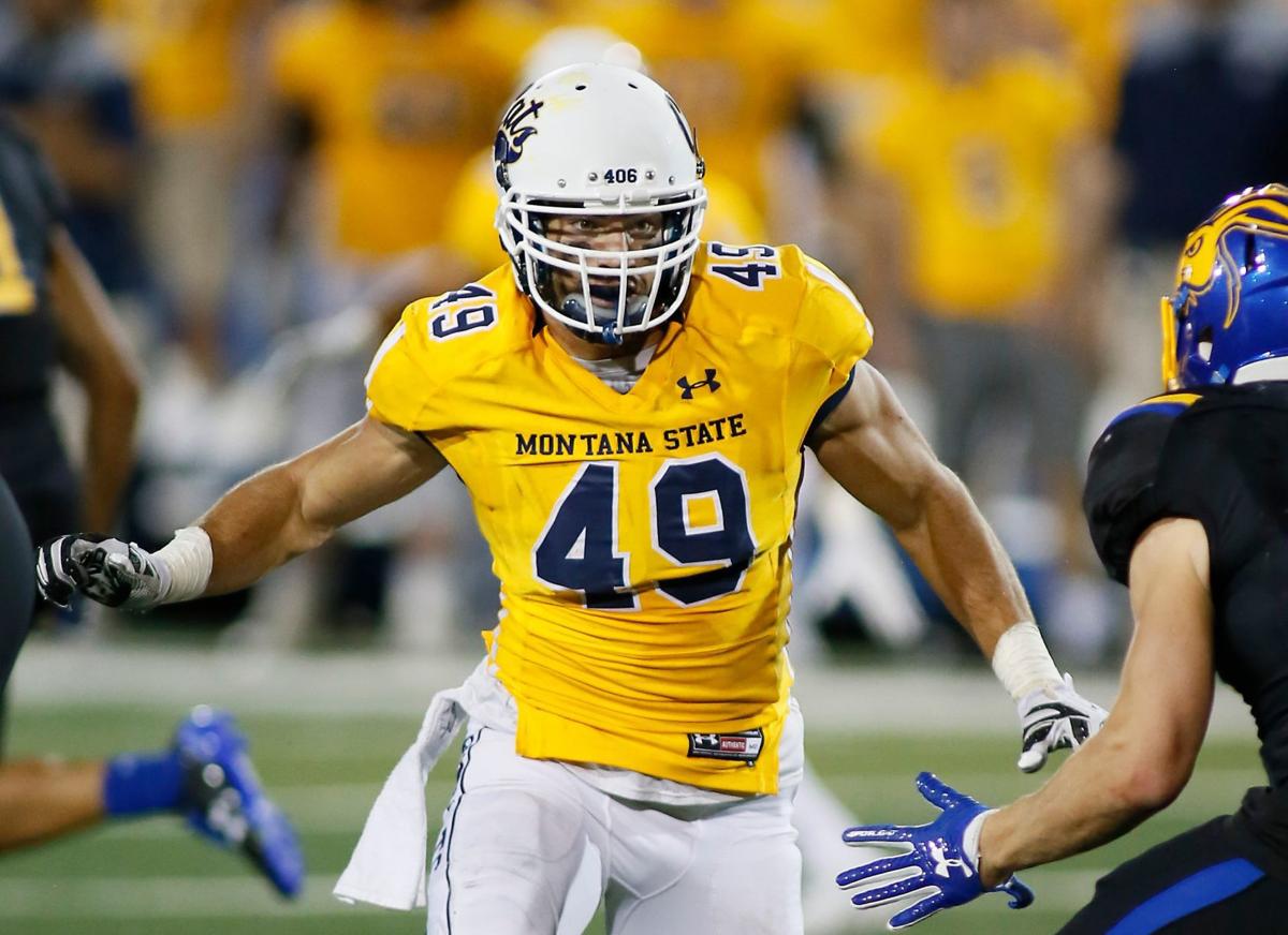 Montana State linebacker Mac Bignell playing 'like a man possessed'